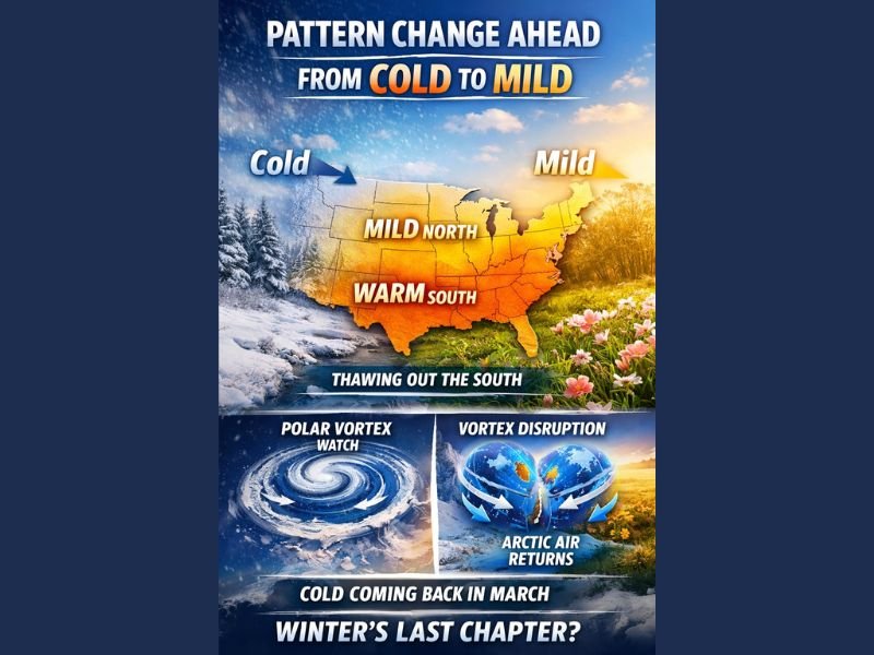 Major Pattern Shift Underway: U.S. Transitions From Prolonged Cold to ...